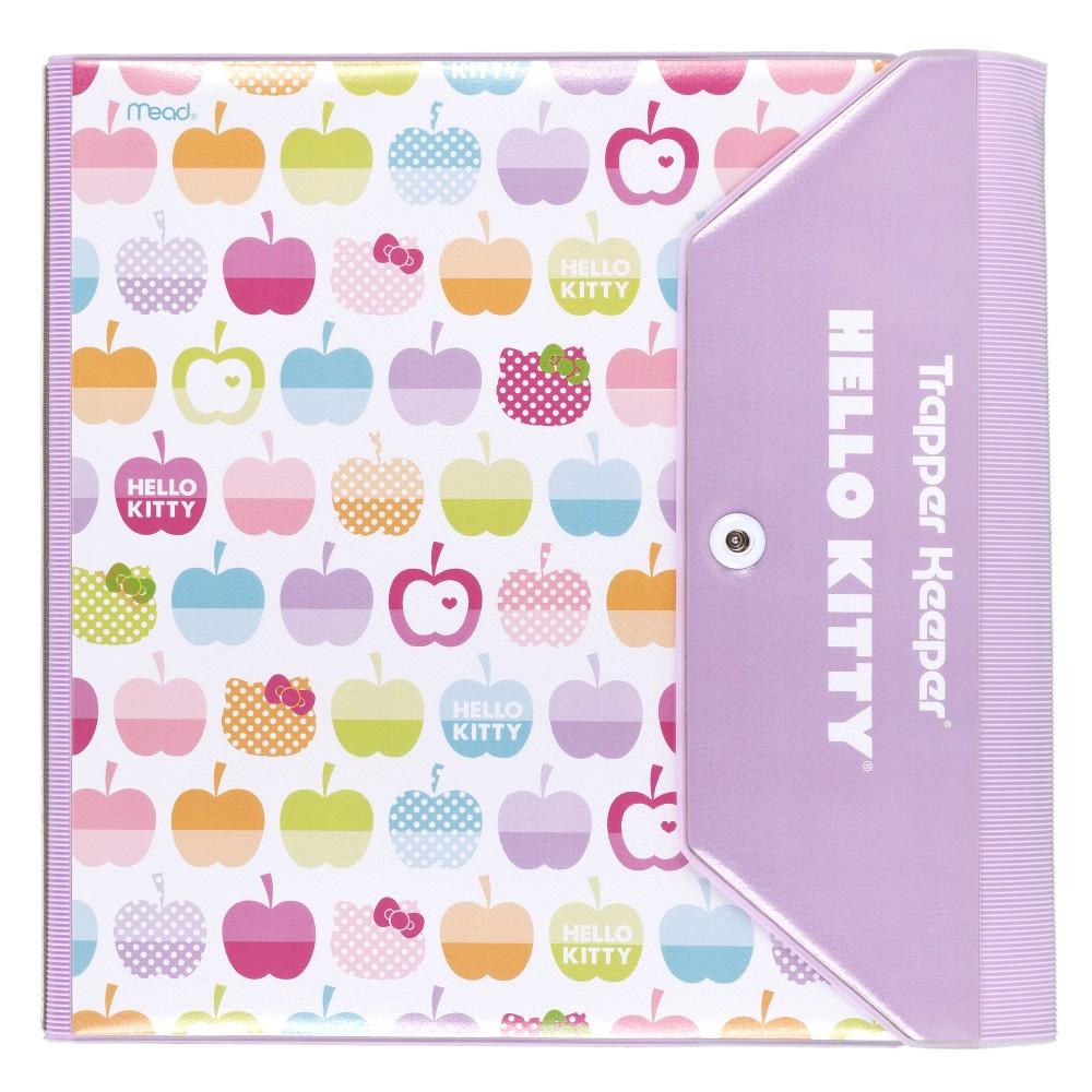 Amazon.com : Hello Kitty Trapper Keeper 1.5 Inch Binder by Mead, 3 Ring ...