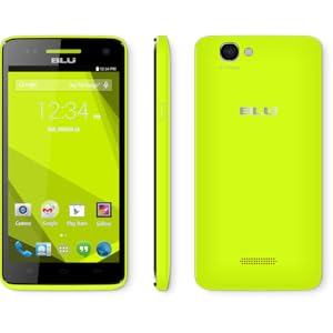 Amazon.com: BLU Studio 5.0 C HD Quad Core - Unlocked Cell Phone - (Yellow): Cell Phones ...