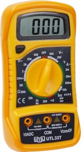 UEi Test Instruments UTL33T Digital MultiMeter - Measuring Gauges ...