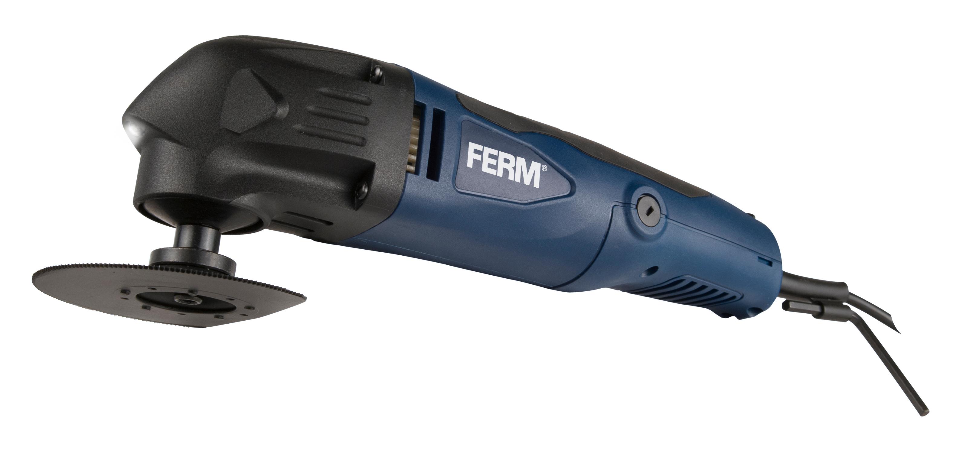 FERM Power Tools OTM1005 Ferm Oscillating Multitool Kit - 2.3A -16 ...