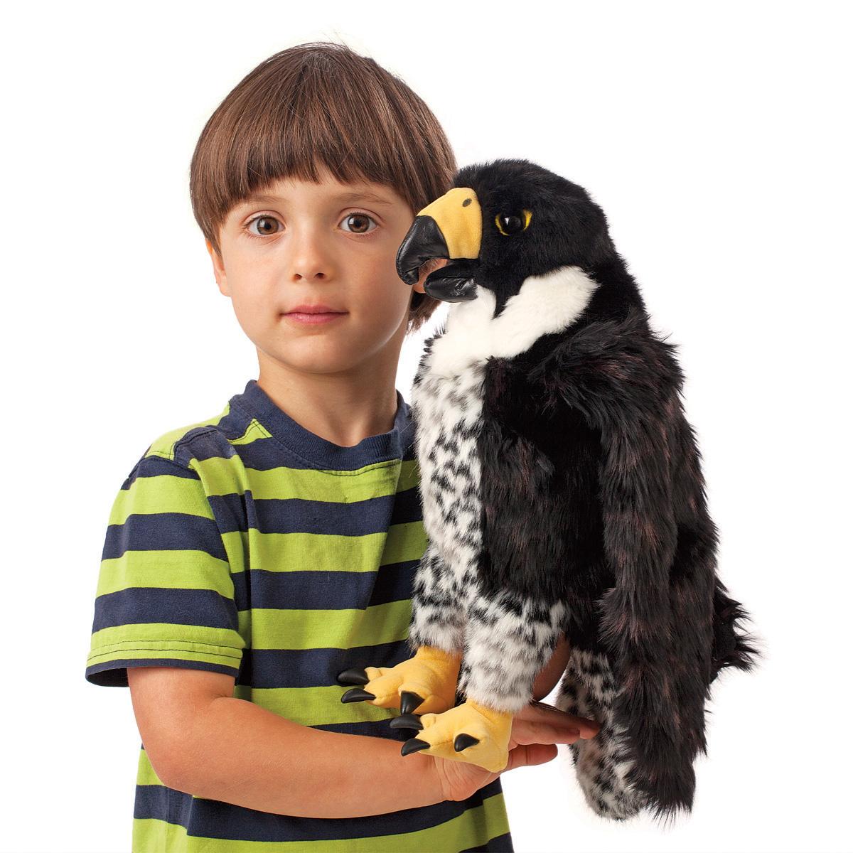Amazon.com: Folkmanis Peregrine Falcon Hand Puppet: Toys & Games