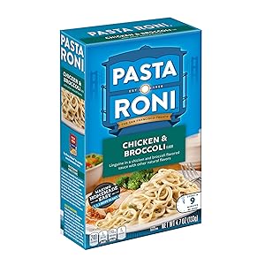 Amazon.com : Pasta Roni Chicken & Broccoli Linguine Mix (Pack of 12 ...