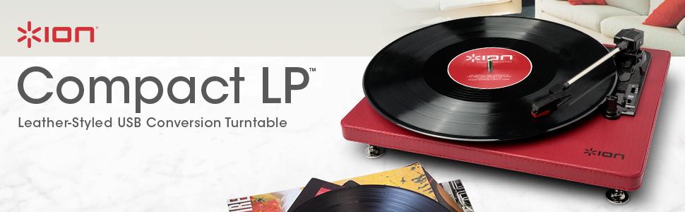 Amazon.com: ION Audio Compact LP | Space-Efficient 3-Speed USB ...