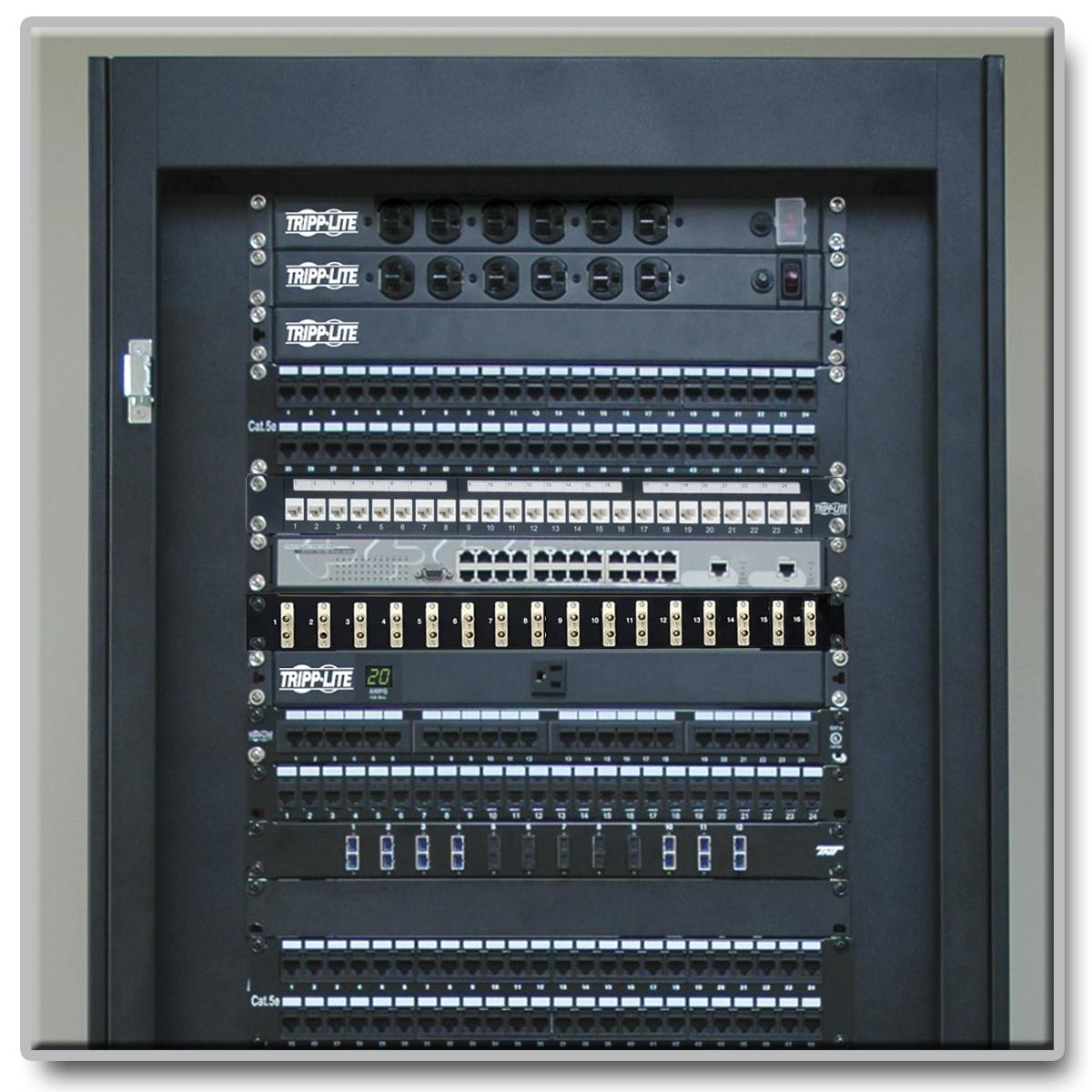 Amazon.com: Tripp Lite N490-016-STST Fiber Patch Panel, 1U, ST/ST - 16 ...