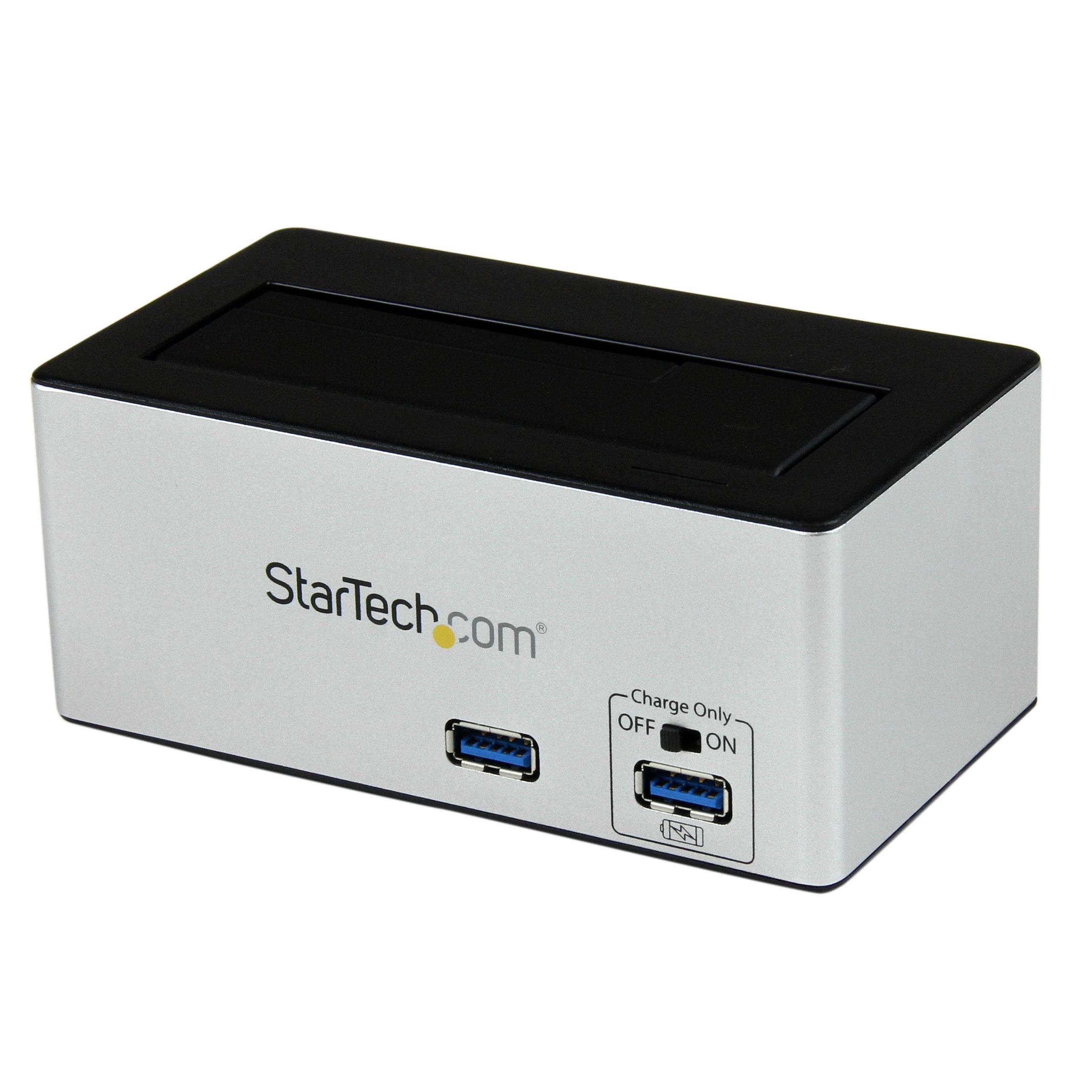 Amazon.com: StarTech.com USB 3.0 SATA Hard Drive Docking Station with ...