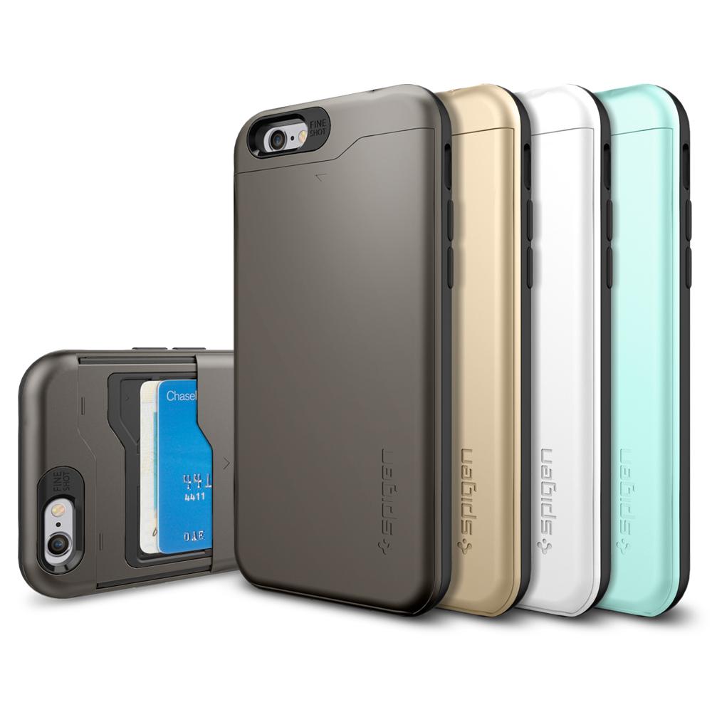 Amazon.com: Spigen Slim Armor CS iPhone 6 Case with Slim Dual Layer ...