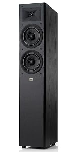 Amazon.com: JBL Arena 120 Black 2-Way 5.5-Inch Wall-mountable Bookshelf ...