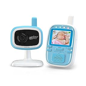 Amazon.com: Infant Optics DXR-5+ Portable Video Baby Monitor, Blue ...