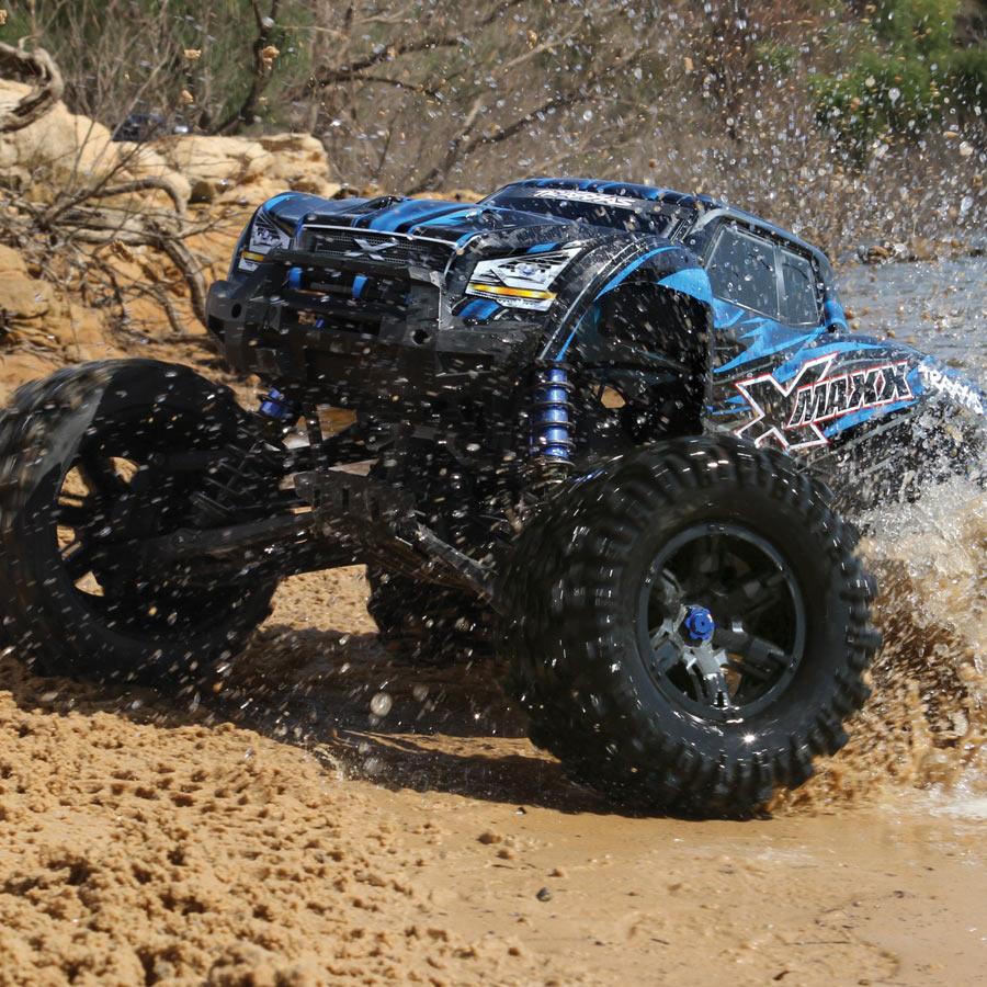Amazon.com: Traxxas X-Maxx 4WD Brushless Electric Monster RTR Truck ...