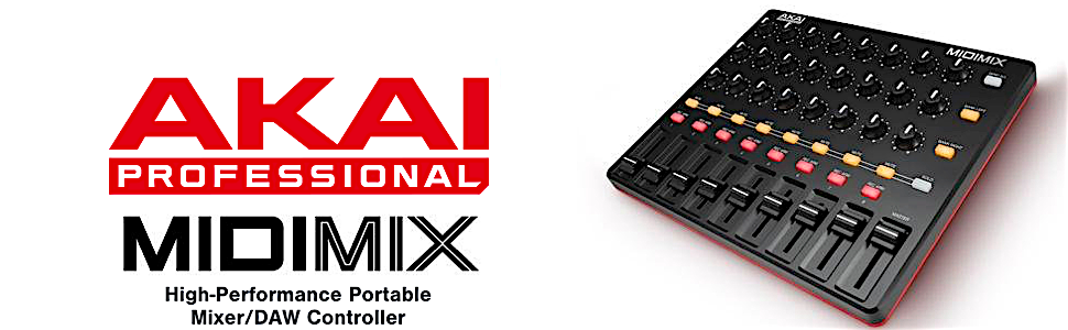 Amazon.com: Akai Professional MIDImix | High-Performance Portable USB Mixer/DAW Controller (24 ...