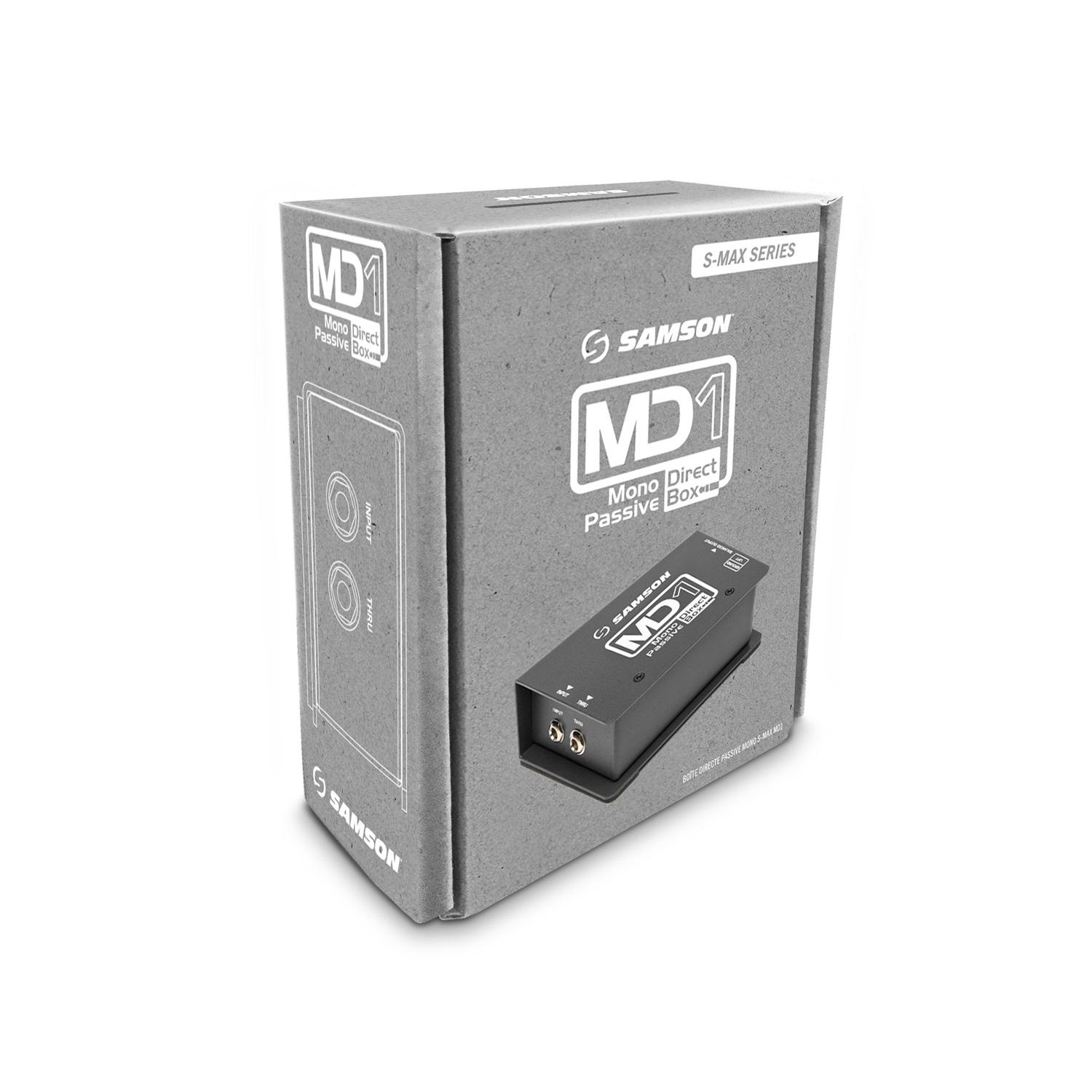 Amazon.com: Samson MD1 Mono Passive Direct Box: Musical Instruments