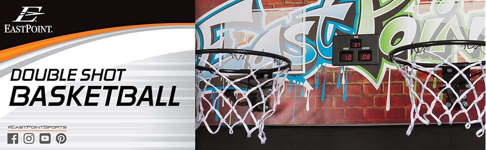 Amazon.com : EastPoint Sports Double Shot Basketball Game : Sports ...