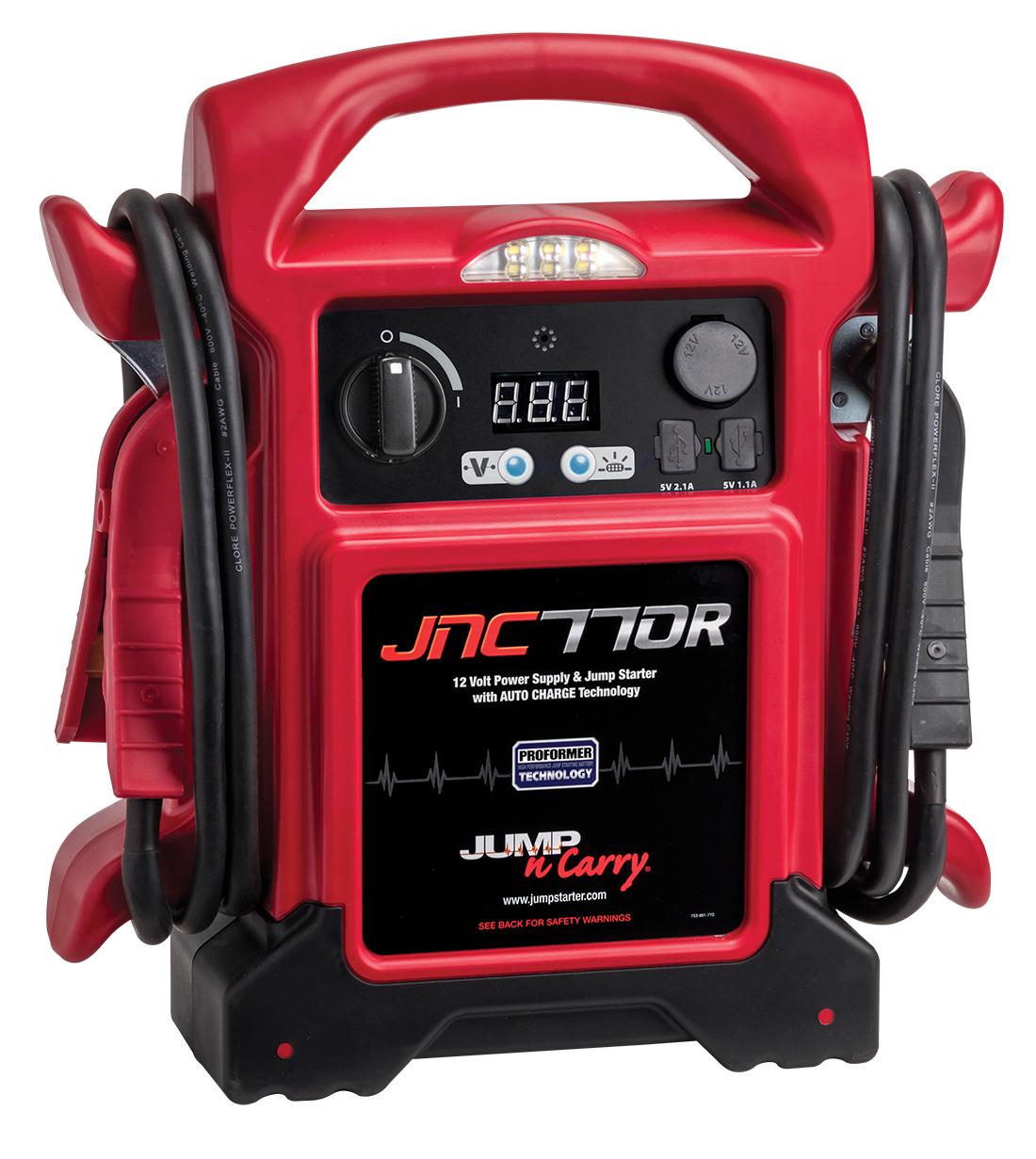 Amazon.com: Jump-N-Carry JNC770R 1700 Peak Amp Premium 12-Volt Jump ...