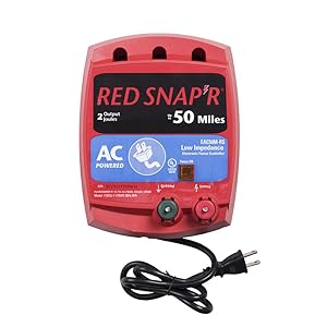 Amazon.com : Red Snap'r EC50M-RS 50-Mile AC Low Impedence Charger ...