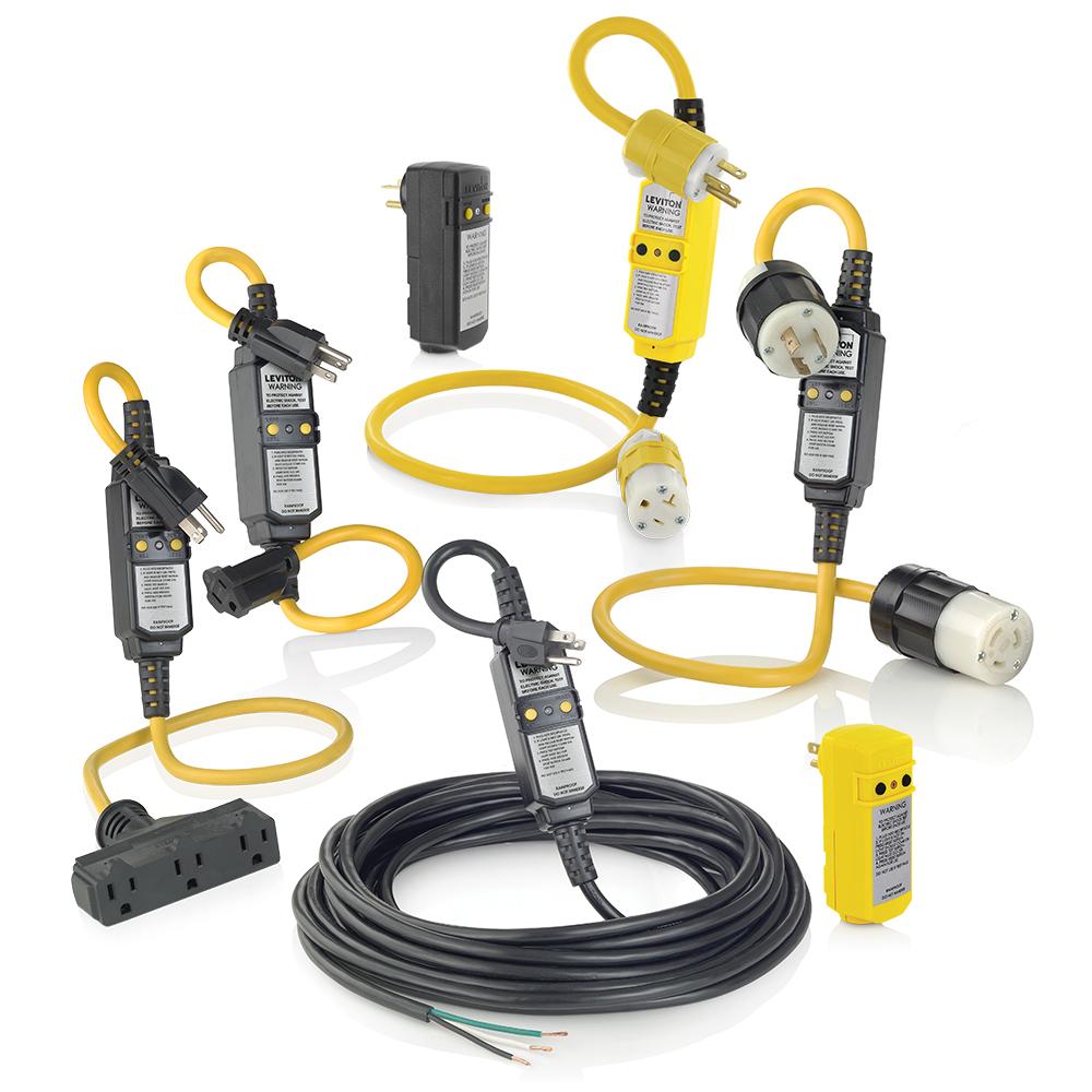 Leviton 16693 15-Amp, 120-Volt, Grounded, Compact Automatic Reset Right ...