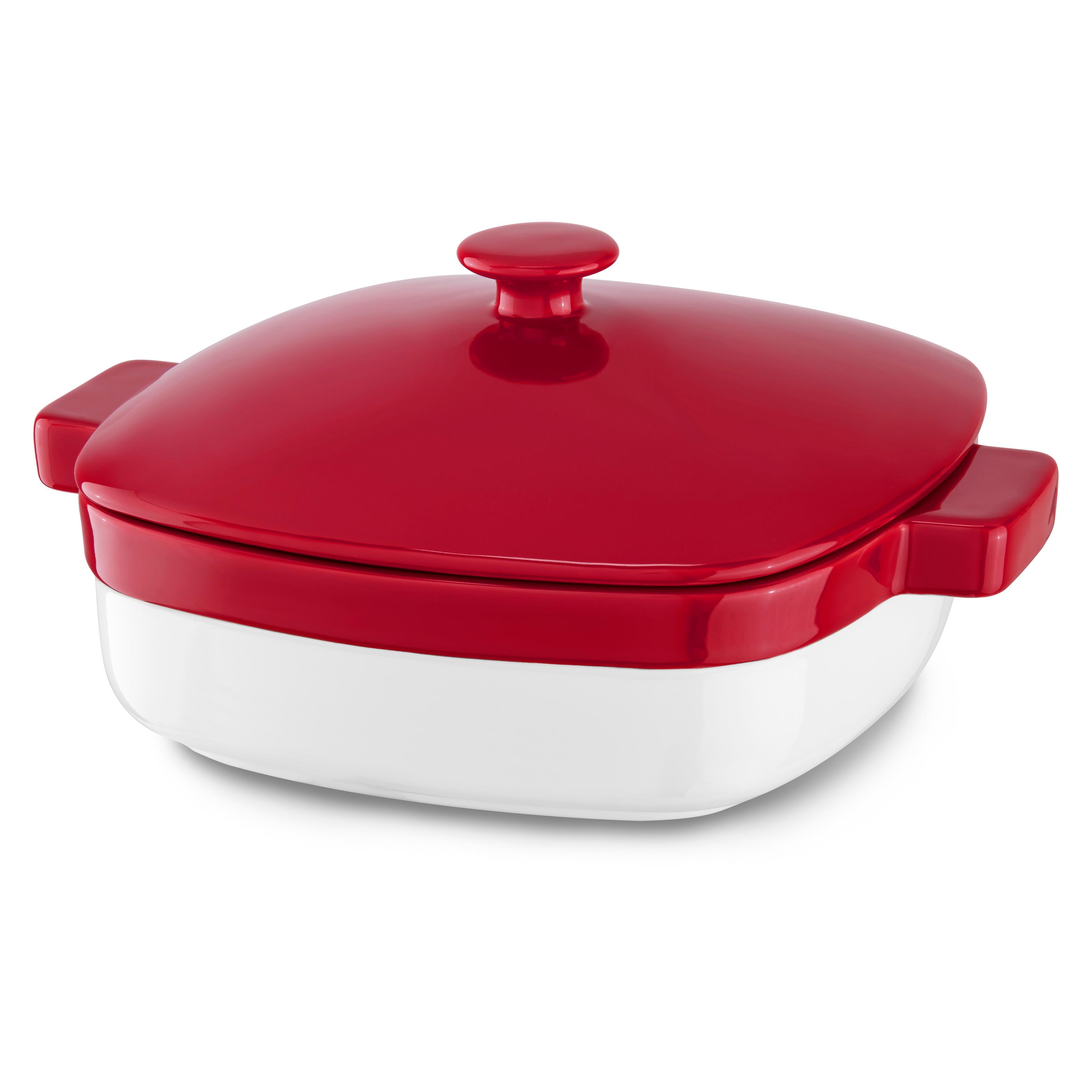 Amazon.com: KitchenAid KBMR19CRER Streamline Ceramic Casserole, 1.9 ...