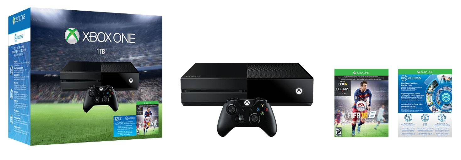 Amazon.com: Xbox One 1 TB Console - EA Sports FIFA 16 Bundle: Video Games