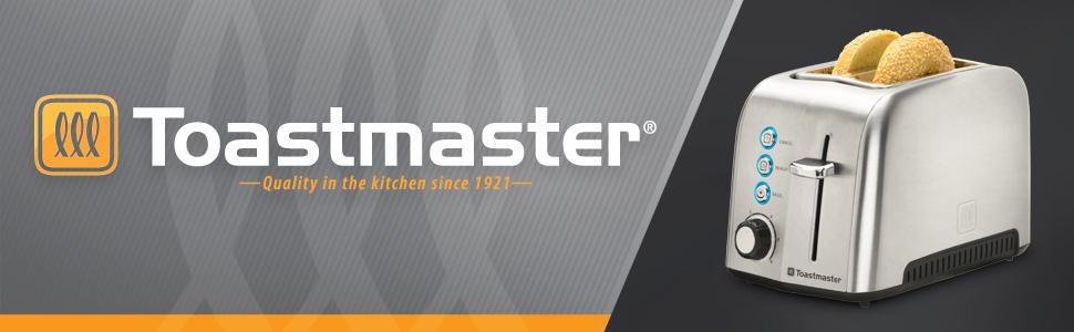 Amazon.com: Toastmaster TM-23TS 2 Slice Toaster, Stainless Steel ...