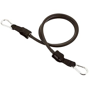 Amazon.com : AmazonBasics Resistance Band Set with 5 Bands, Foam ...