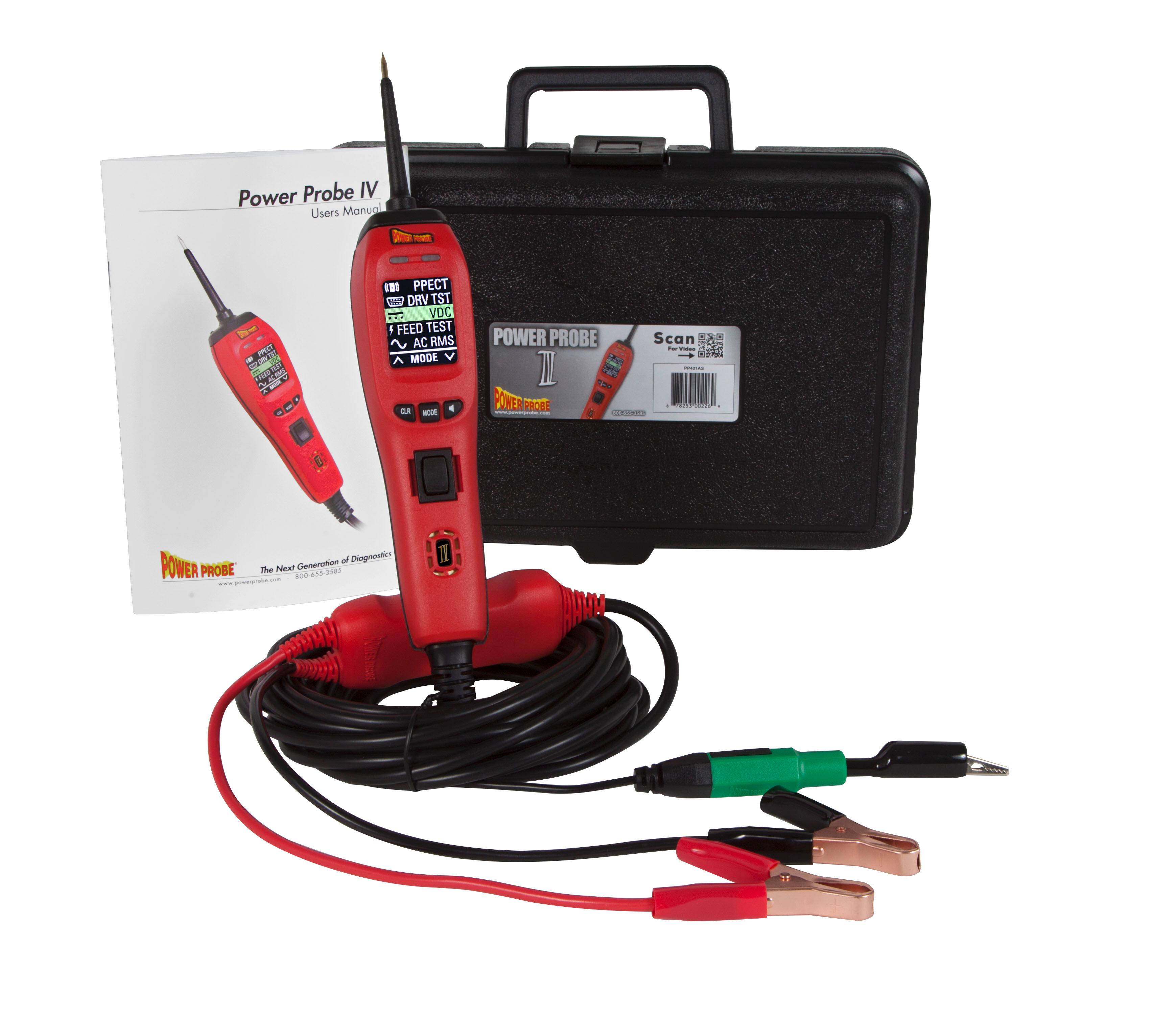 Amazon.com: Power Probe IV w/Case & Acc - Red (PP401AS) [Car Diagnostic ...