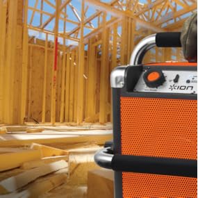 Amazon.com: ION Audio iPA30 Audio Job Rocker | Portable Heavy-Duty ...