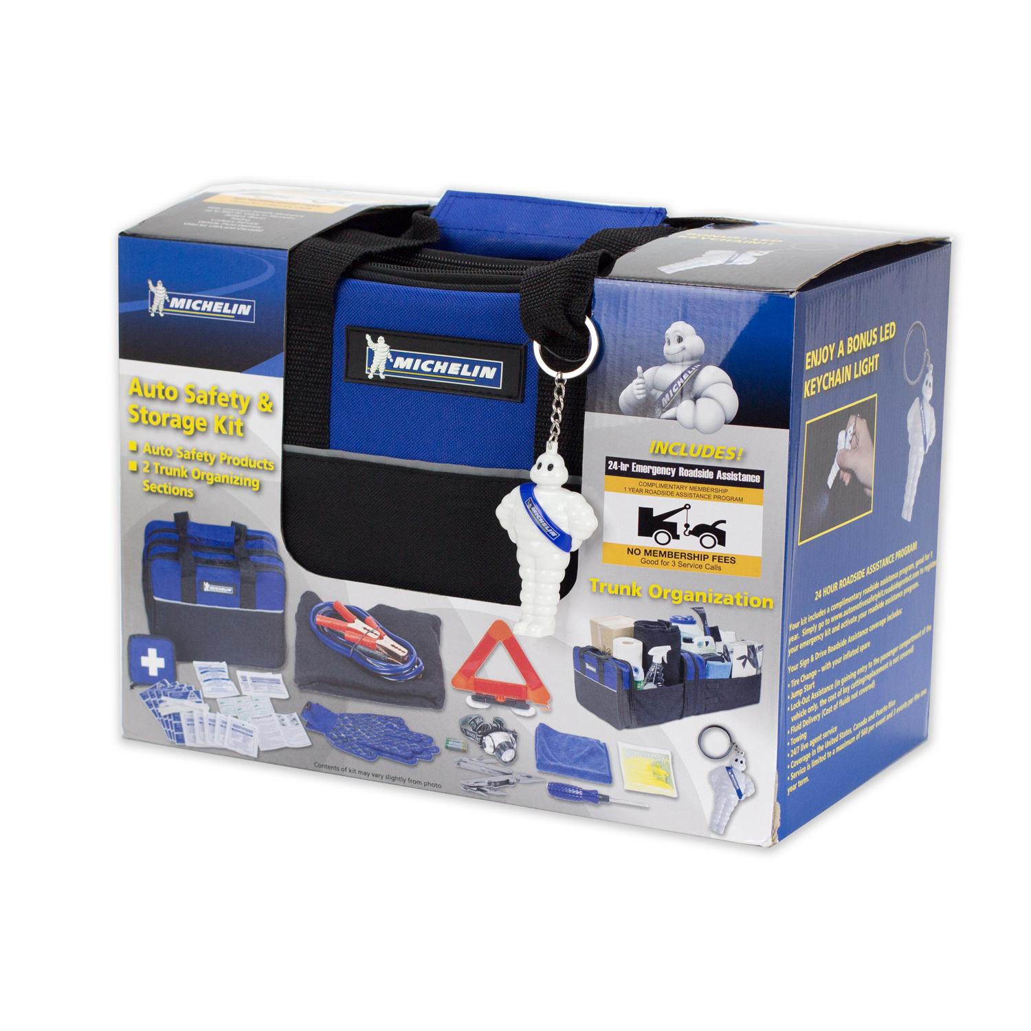 Amazon.com: MICHELIN Auto Safety and Storage Kit with Bonus LED ...