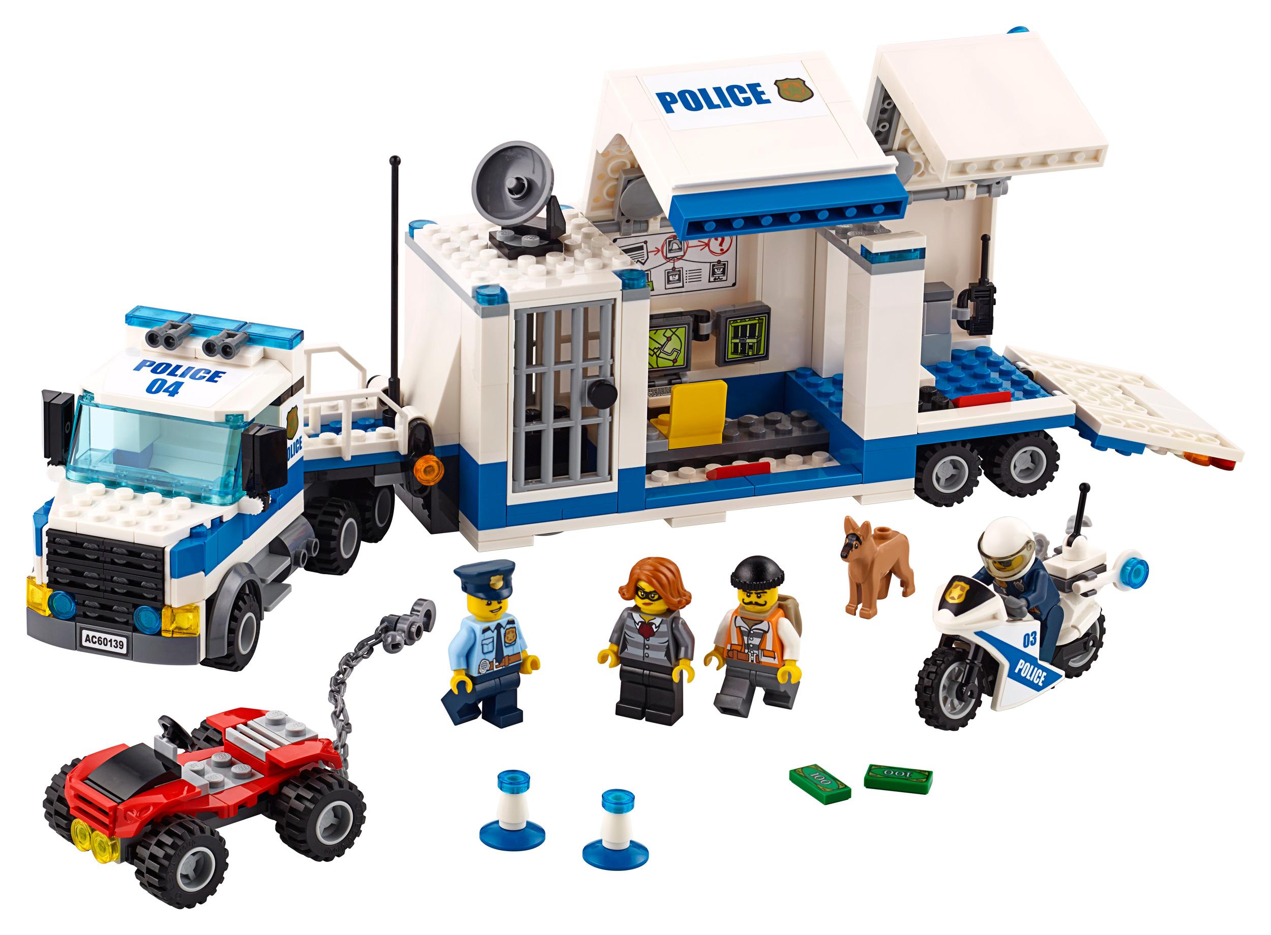 Amazon.com: LEGO City Police Mobile Command Center 60139 Building Toy ...