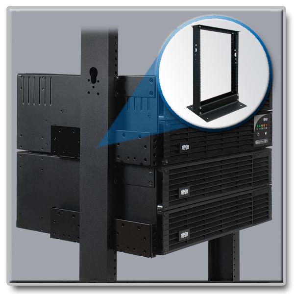 Amazon.com: Tripp Lite 13U 2-Post Open Frame Rack, Network Equipment ...