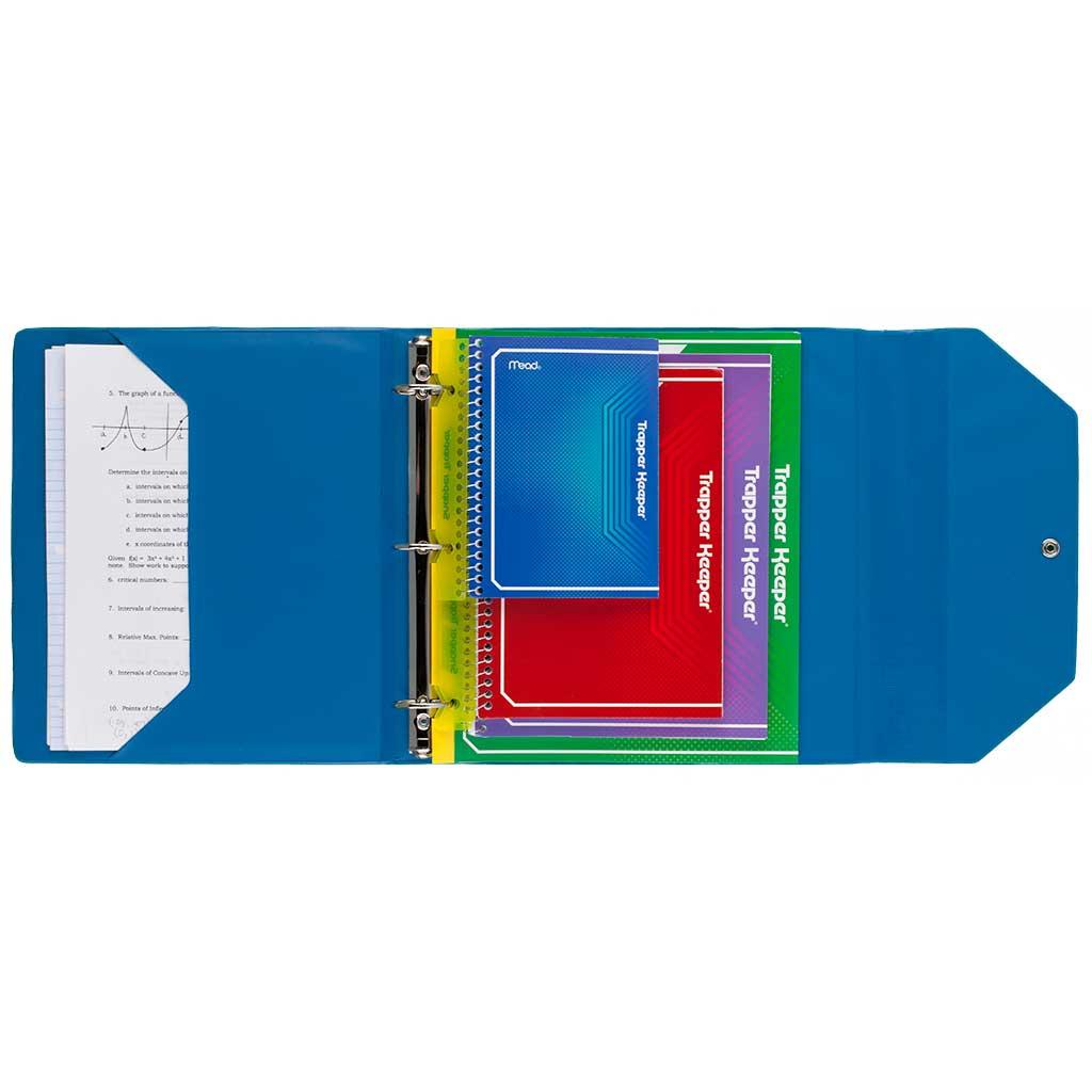 Amazon.com : Mead Trapper Keeper Snapper Trapper Spiral Notebook, 1 ...