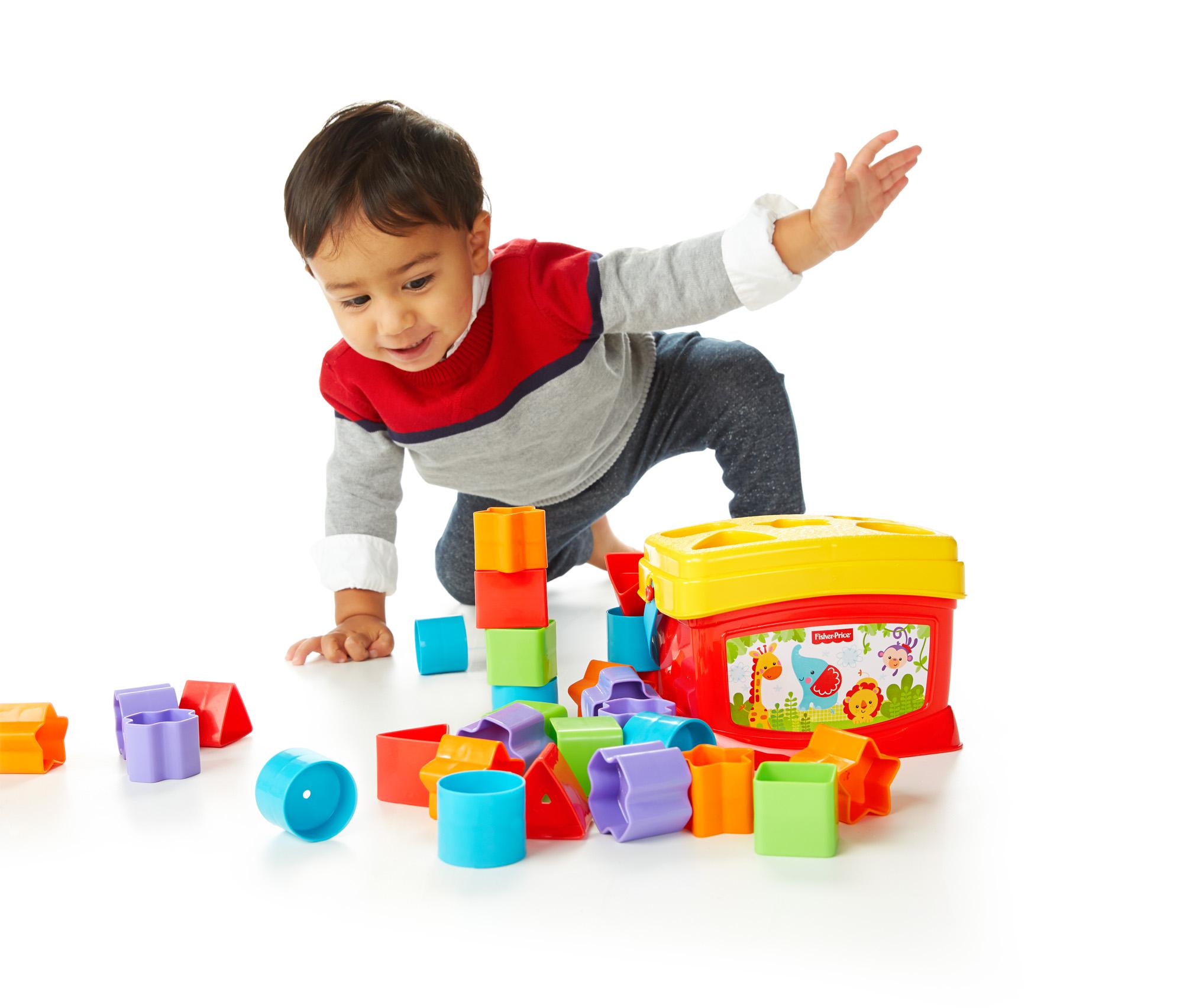 Amazon.com: Fisher-Price Rock-a-Stack and Baby's 1st Blocks Bundle ...