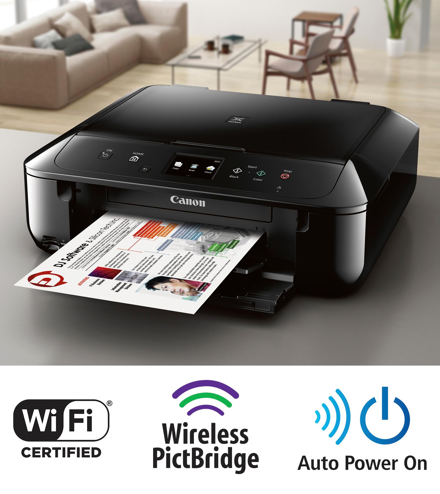 Amazon.com: Canon MG6820 Wireless All-In-One Printer with Scanner and ...