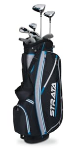 Amazon.com : Strata Women's Complete Golf Set with Bag, 11-Piece (Right ...