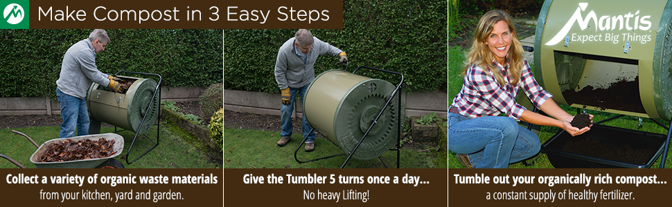 Amazon.com : Mantis Compact ComposTumbler CT02001 - Engineered to Make ...