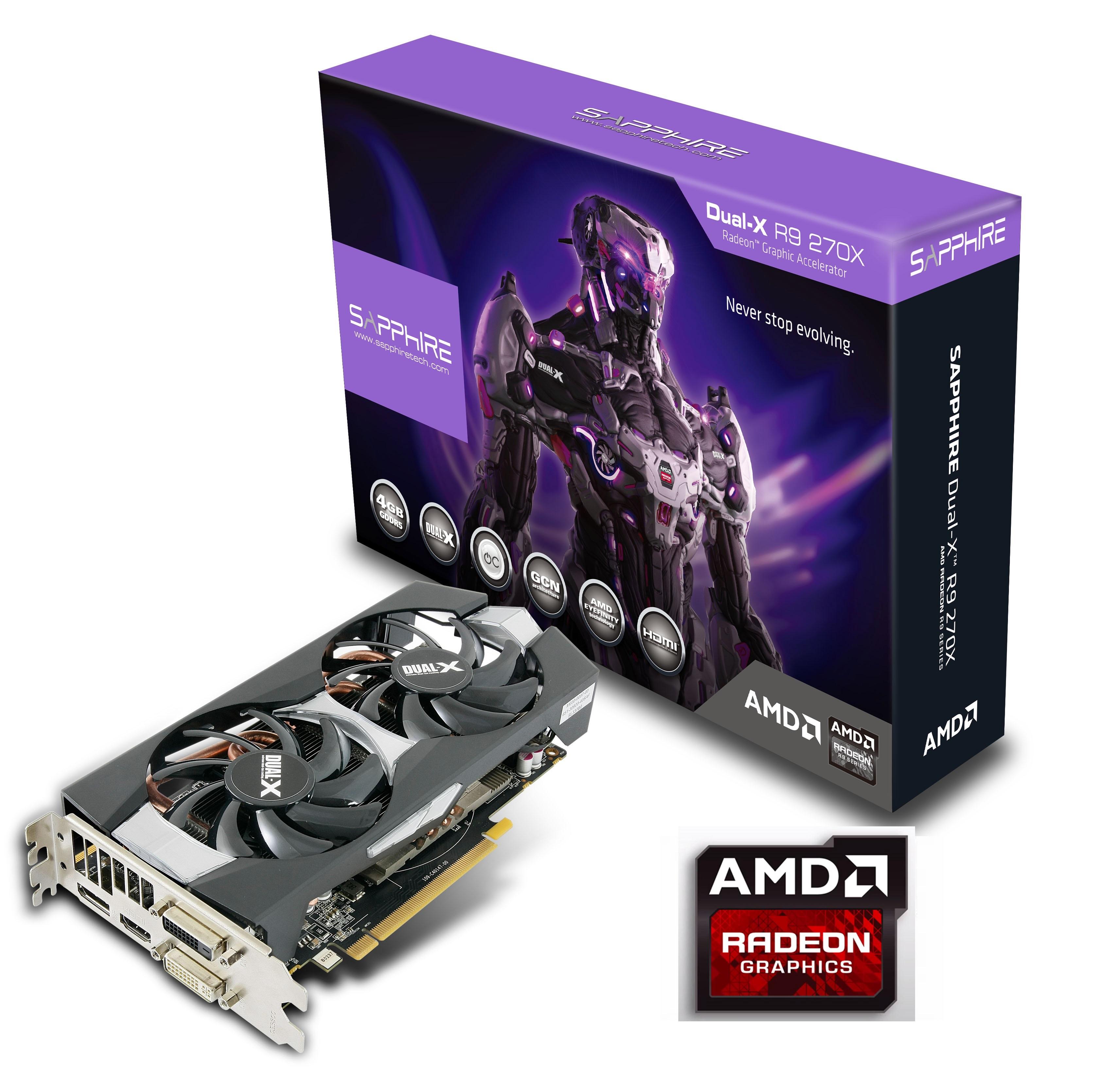 Sapphire Radeon R9 270x Ordinateurs Et Logiciels Sapphire Radeon R9 270x Ordinateurs Et Logiciels