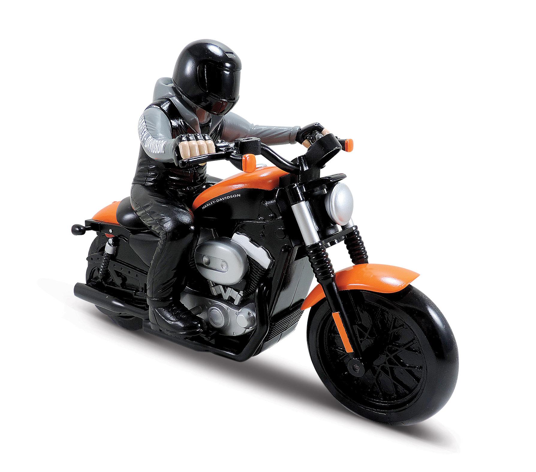 Amazon.com: Maisto R/C Harley Davidson XL 1200N Nightster with Rider ...