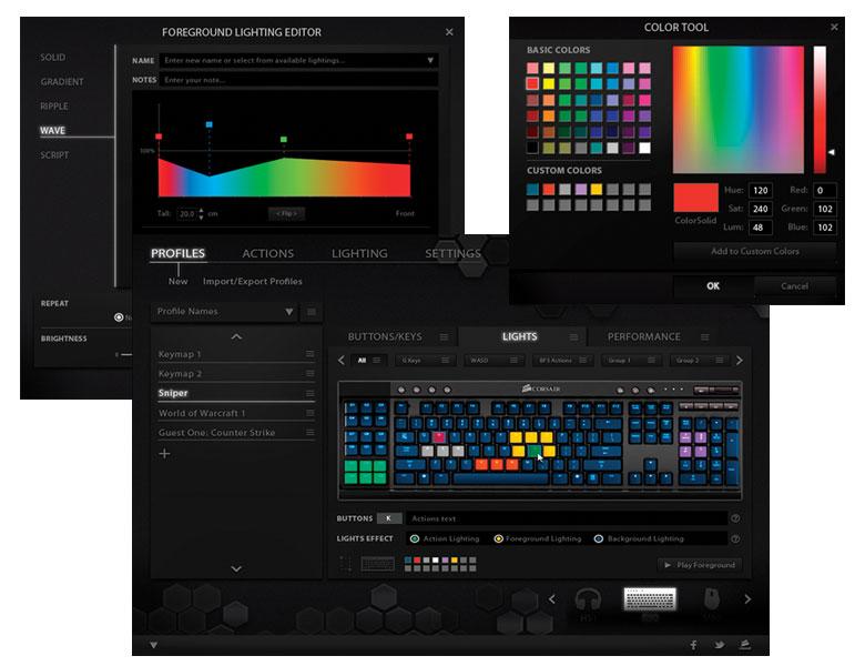 Amazon.com: Corsair Gaming K70 RGB LED Mechanical Gaming Keyboard ...