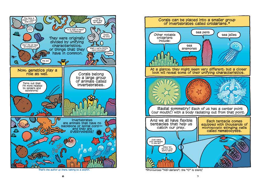 Science Comics: Coral Reefs: Cities of the Ocean: Maris Wicks ...