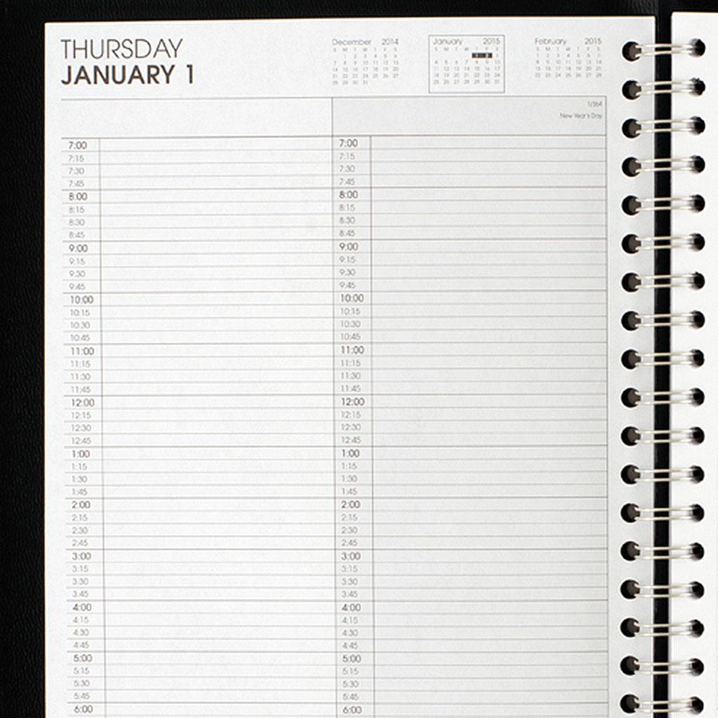Amazon AT A GLANCE 2 Person Daily Appointment Book Wirebound 8