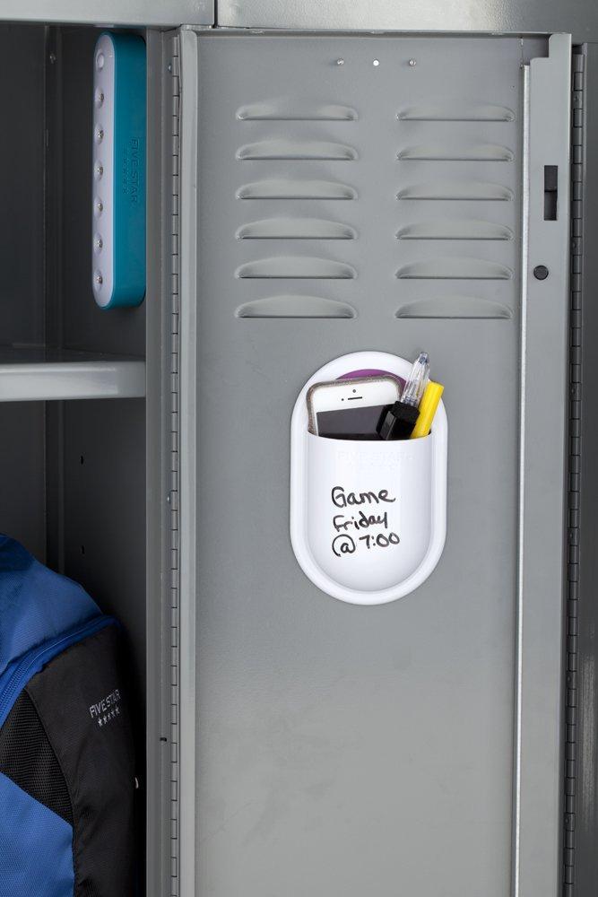 Amazon.com : Five Star Locker Storage Pocket with Dry Erase Surface, 4 ...