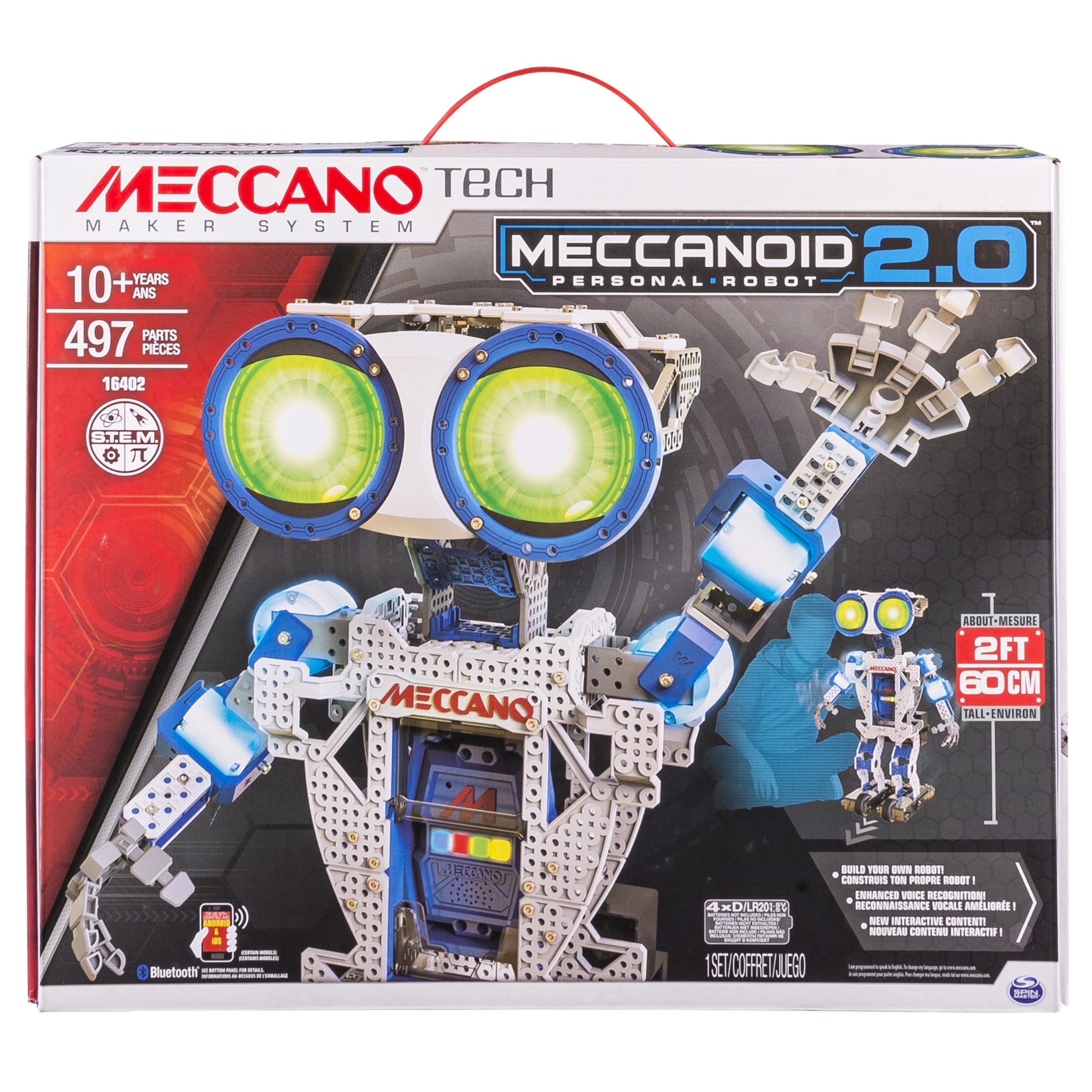 Amazon.com: Meccano-Erector - Meccanoid 2.0: Toys & Games