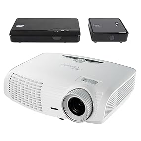 Amazon.com: Optoma HD25-LV-WHD 1080p 3D DLP Home Theater Projector ...