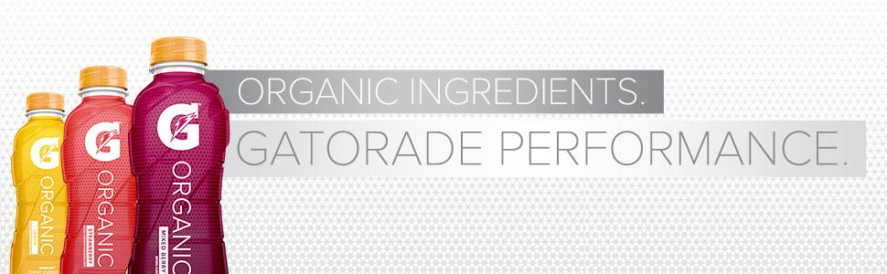 Amazon.com : G Organic, Passion Fruit, Gatorade Sports Drink, Organic ...