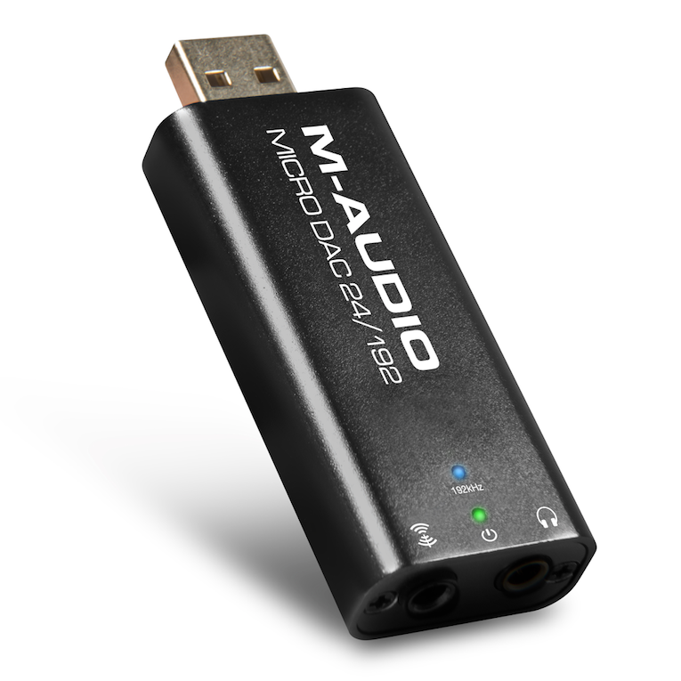 Amazon.com: M-Audio Micro DAC 24/192 | USB Digital-to-Analog Converter ...