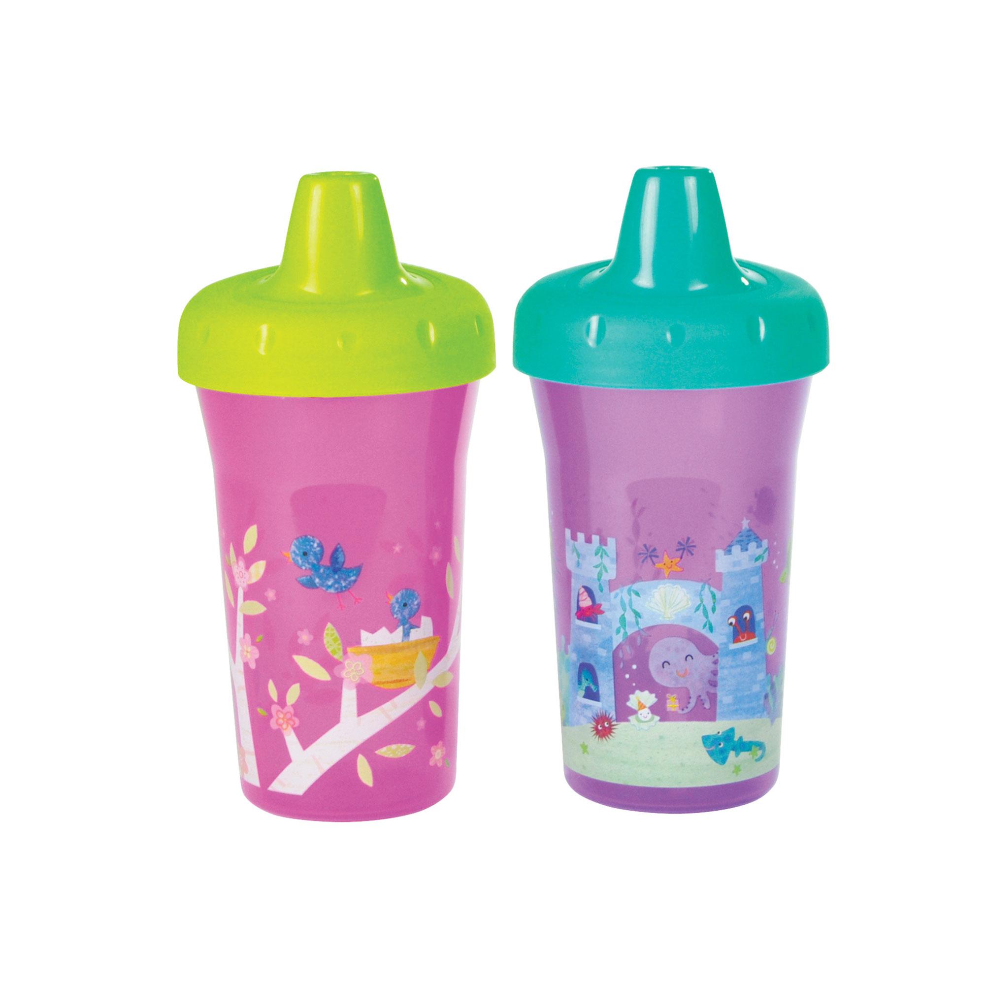 Amazon.com : The First Years Simple Sippy Cup - 9oz, 2 pack, Pink and ...