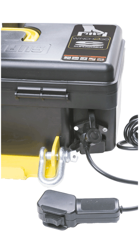 Amazon.com: Superwinch 1140222 Winch 2 Go 12V 4000 Portable Winch ...