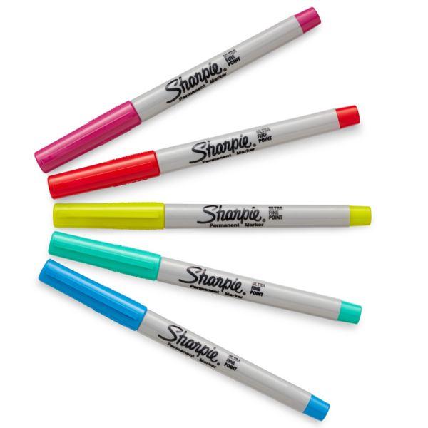 Amazon.com : Sharpie Color Burst Permanent Markers, Ultra-Fine Point ...