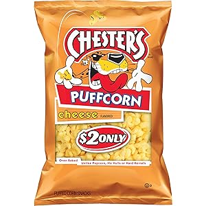 Amazon.com: Chester's Cheese Flavored Puff Corn, 4.25 oz Bag