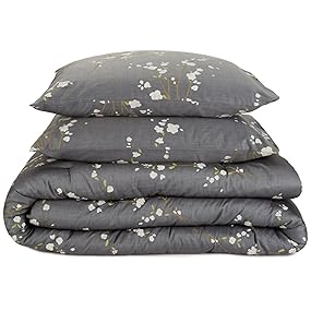 Amazon.com: Calvin Klein Home Pyrus Duvet Set, King, Dusk: Home & Kitchen