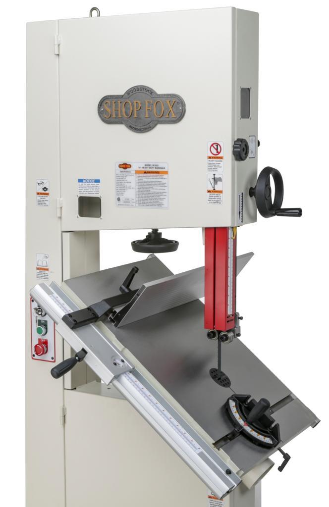 Shop Fox W1825 19-Inch Heavy-Duty Band Saw - Band Saw Accessories ...