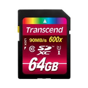 Amazon.com: Transcend 64GB SDXC Class 10 UHS-1 Flash Memory Card Up to 90MB/s (TS64GSDXC10U1 ...